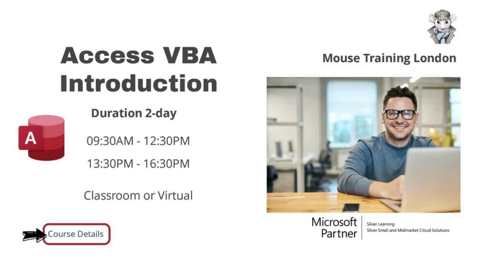 Access VBA Introduction Training Course